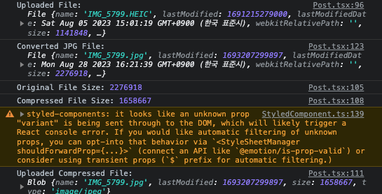 browser-image-compression, heic2any