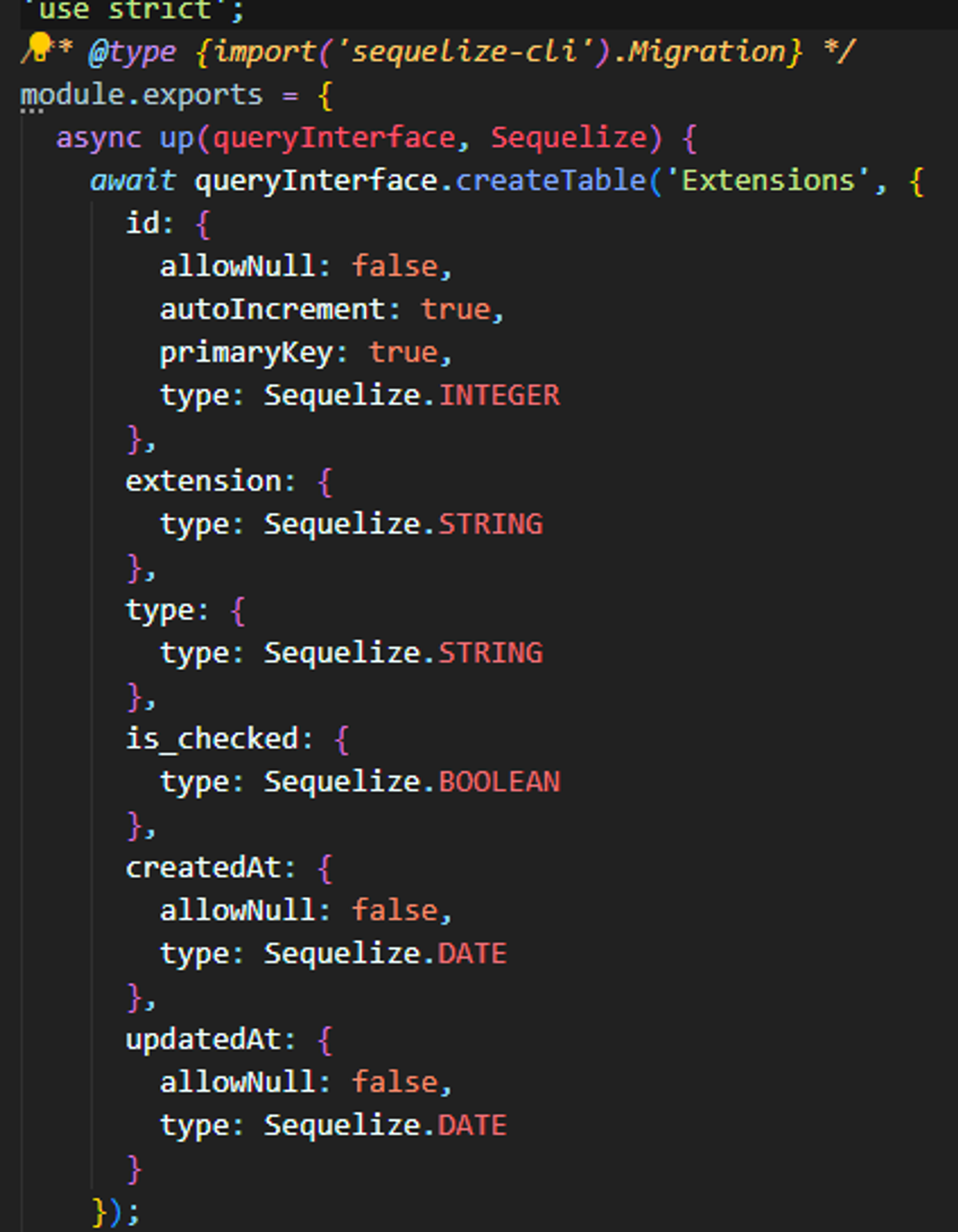 [Node.js] Spring to Node : Model & Sequelize