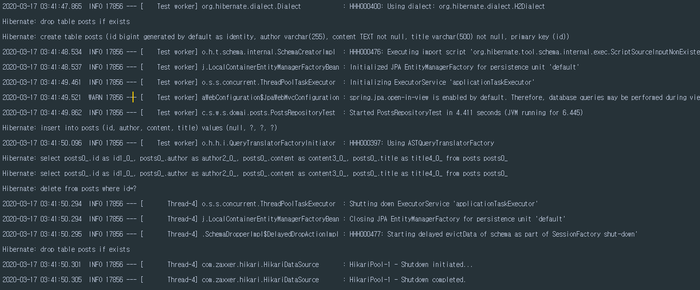 Spring Boot에서 JPA 사용하기