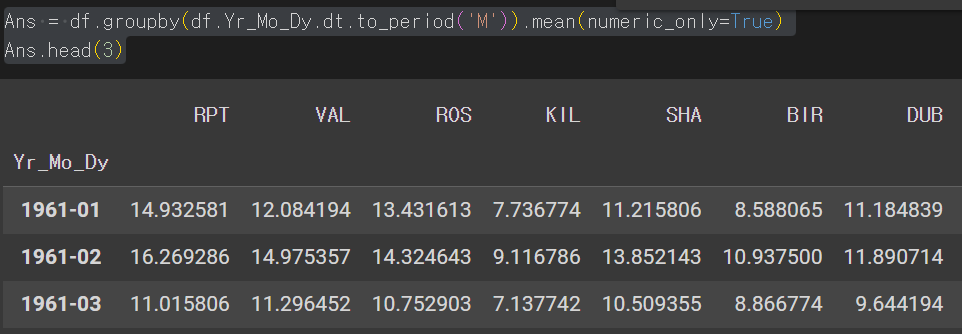 6/18 파이썬 4 Time_Series(2)