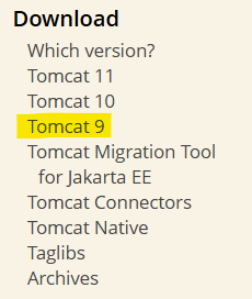 아파치 톰캣 설치하기