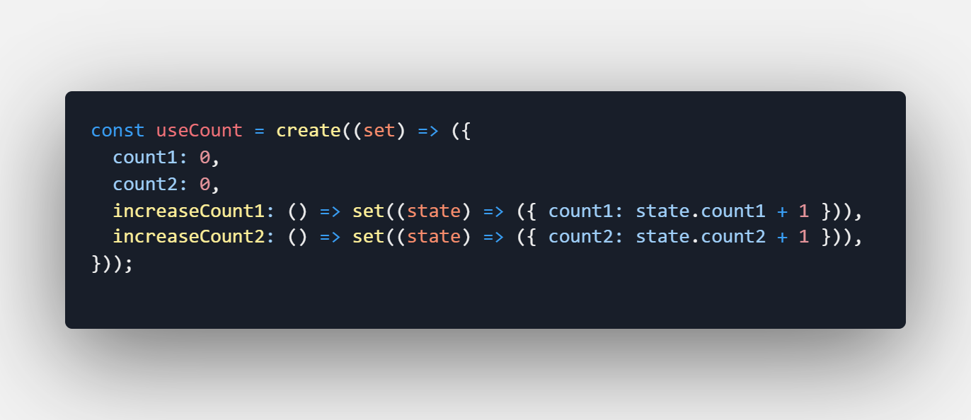 Zustand 선택적 구독 Zustand create() 살펴보기