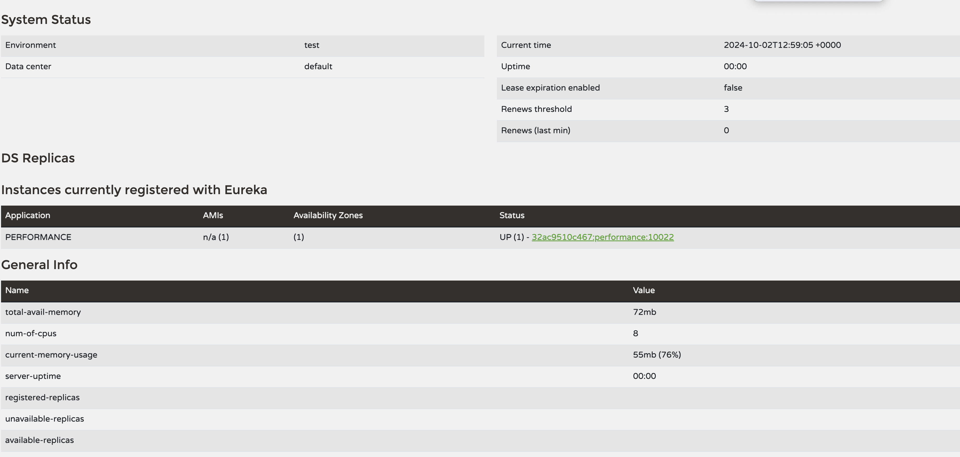 EUREKA DOCKER 연결하기