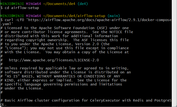 [Airflow] Docker 기반 Airflow 설치