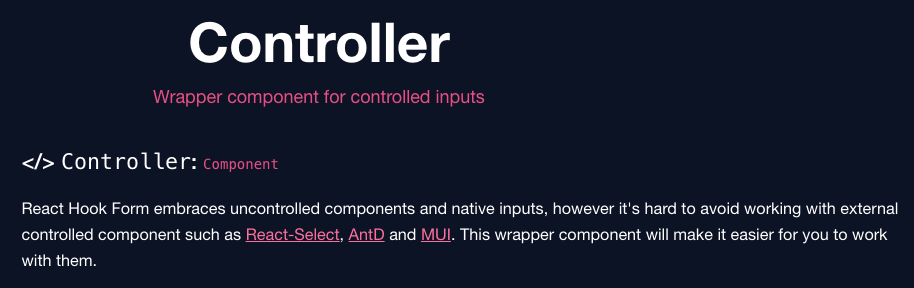 react-hook-form 체험기