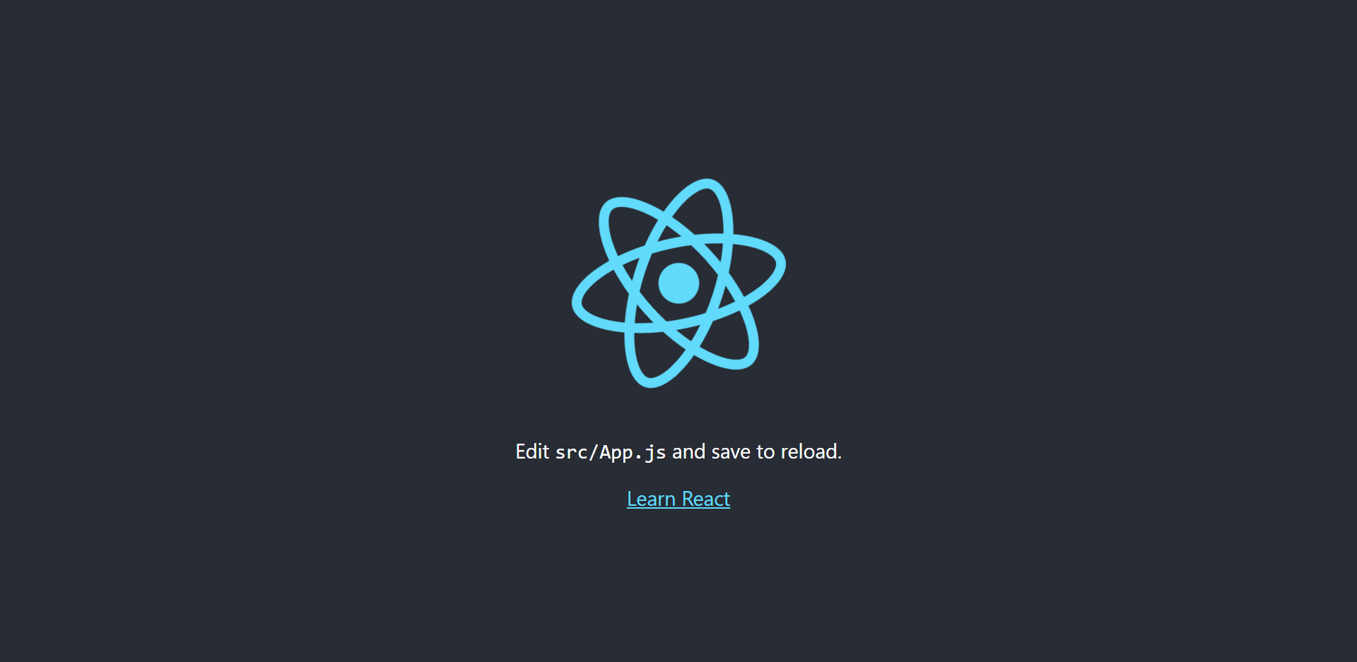 React