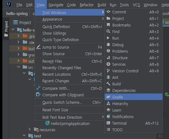 Intellij Cannot Resolve Symbol 에러가 나온다면