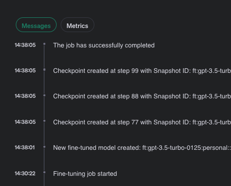 [Python]GPT 3.5 model Fine-tuning