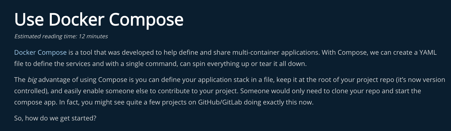 [docker] 도컨살 Ep 8 Docker Compose