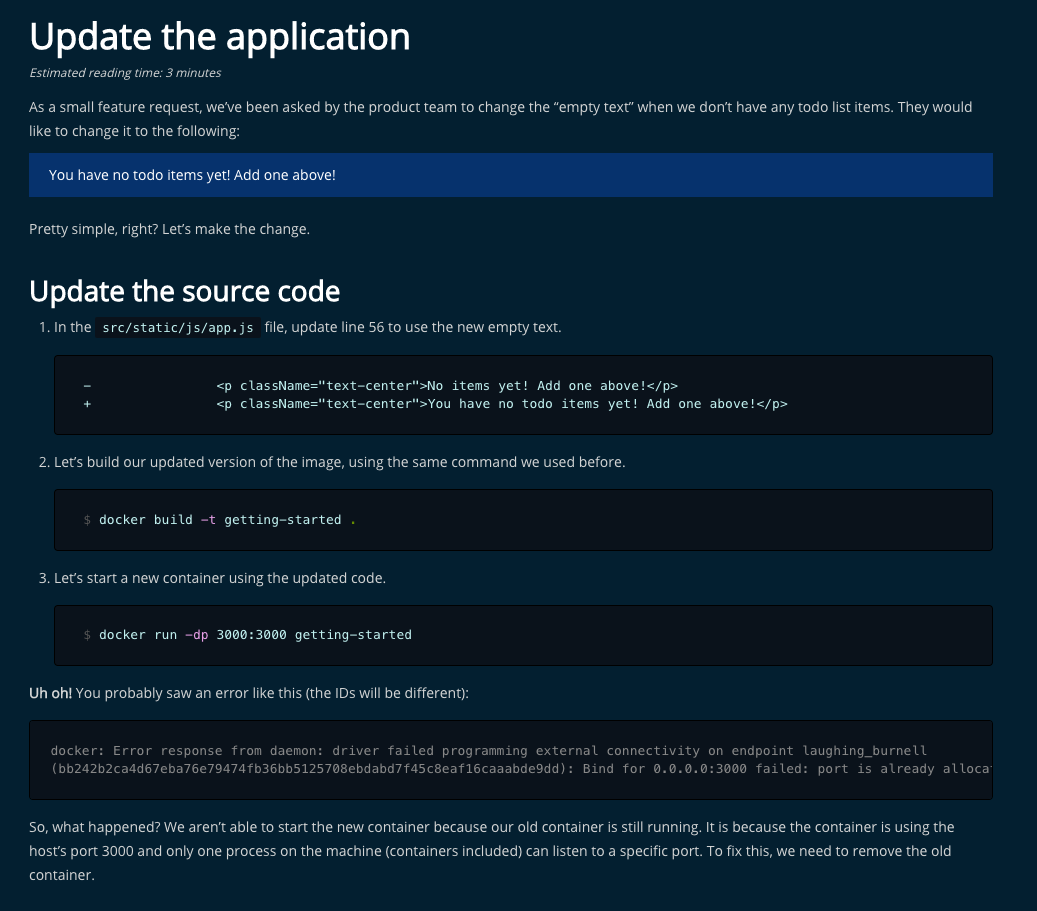 [Docker] 도컨살 EP.3 - 컨테이너 업데이트 하기