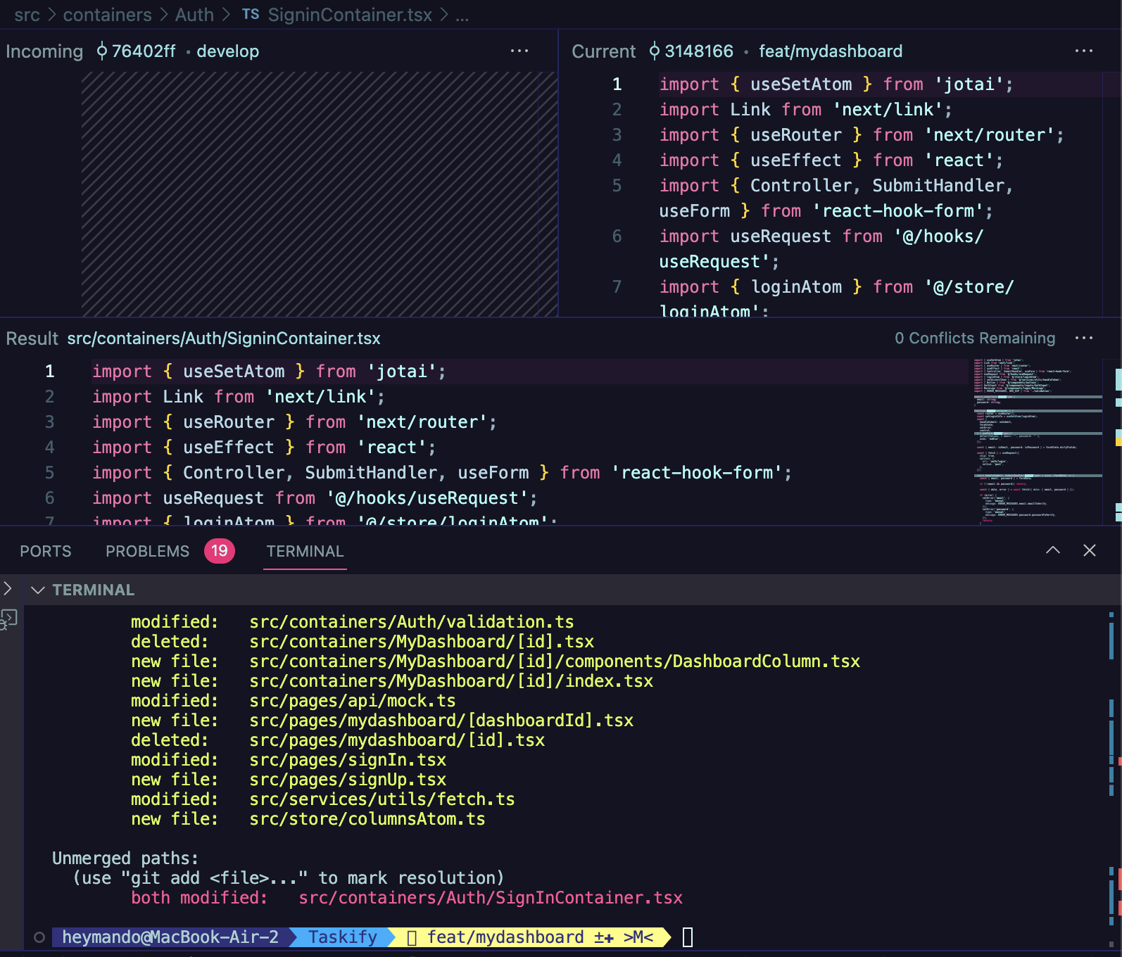 git both modified 해결 (부제: git 0 modified인데 충돌?)