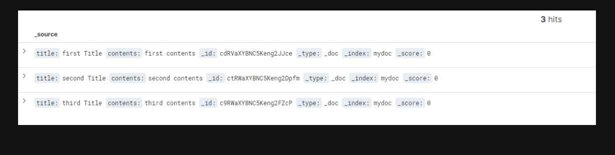 Elasticsearch Crud
