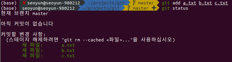 Git | Git workflow & git init/status/add/commit/log