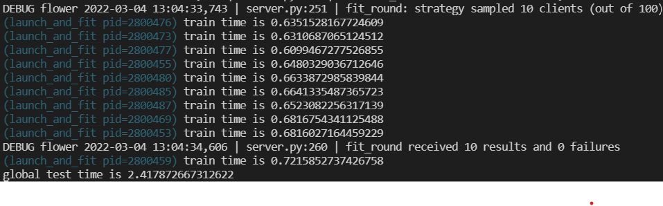 Federated Learning Framework(Flower)