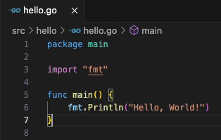 Golang basic (3) package main, fmt, func