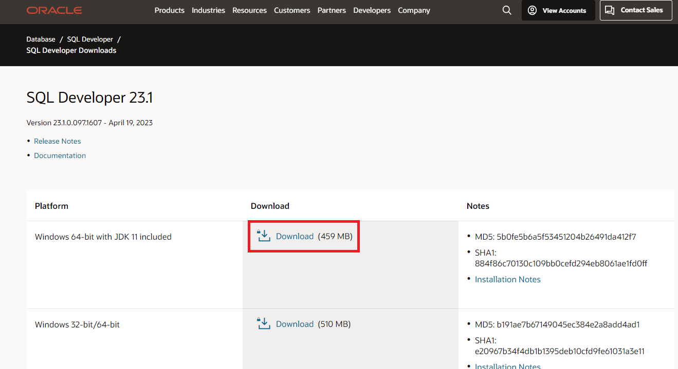 [구디아카데미][IT국비지원][TIL] OracleDB 설치와 Oracle SQL Developer