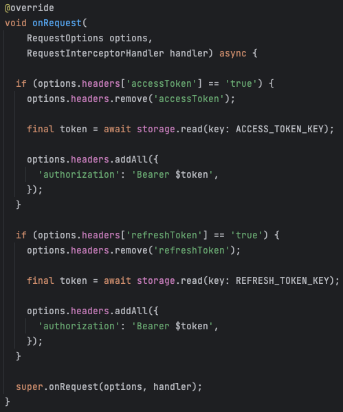 Section6 JsonSerializable, retrofit, Dio Interceptor