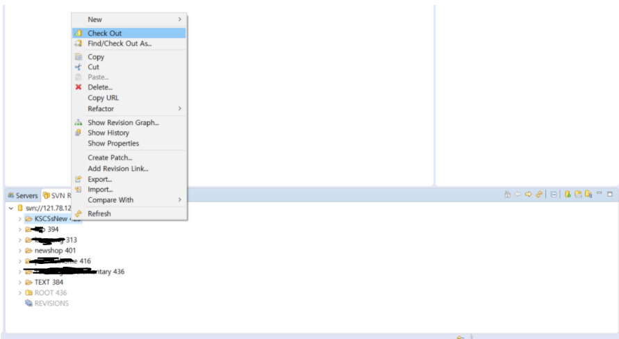 [Eclipse] SVN 및 Tomcat 연동하는 방법