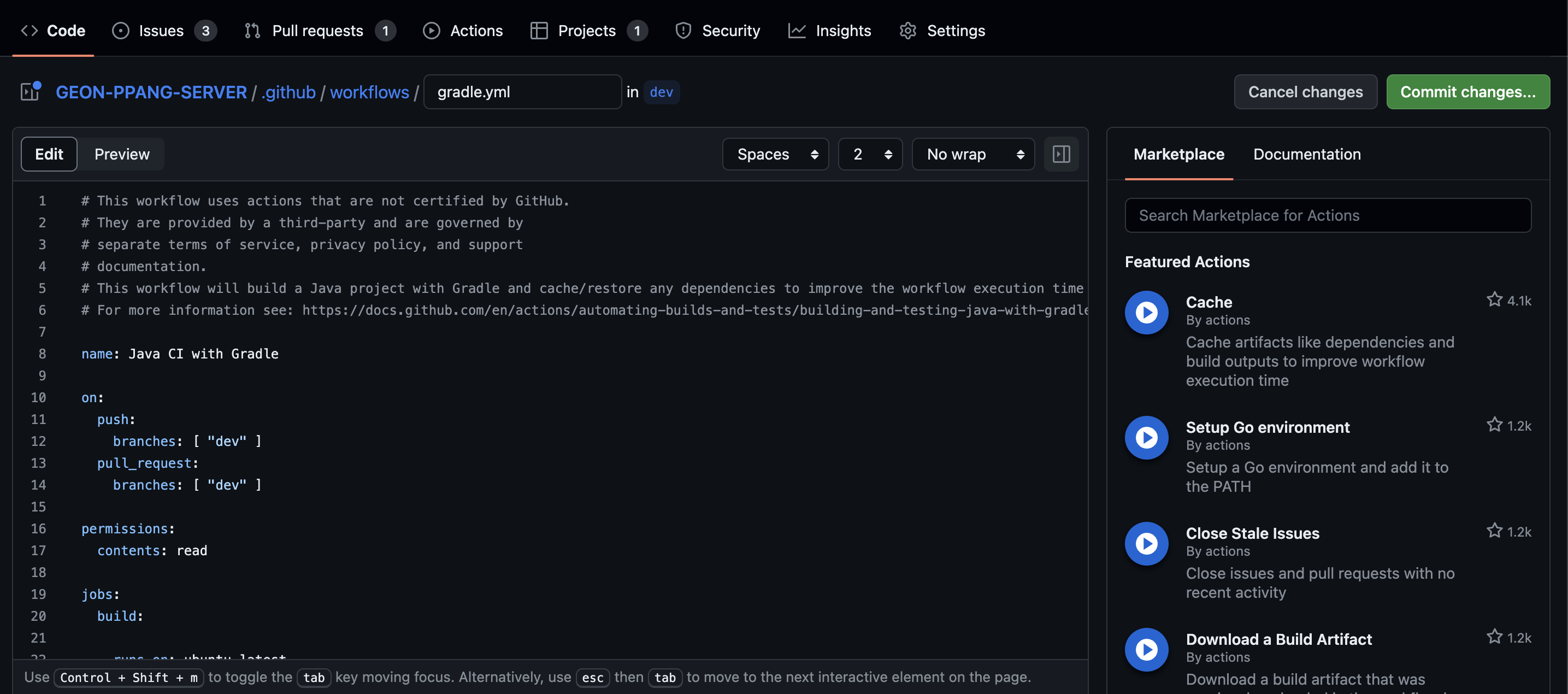 AWS S3, code deploy, ec2 & Github actions, nginx를 사용하여 CI/CD + 무중단배포 구현하기 1