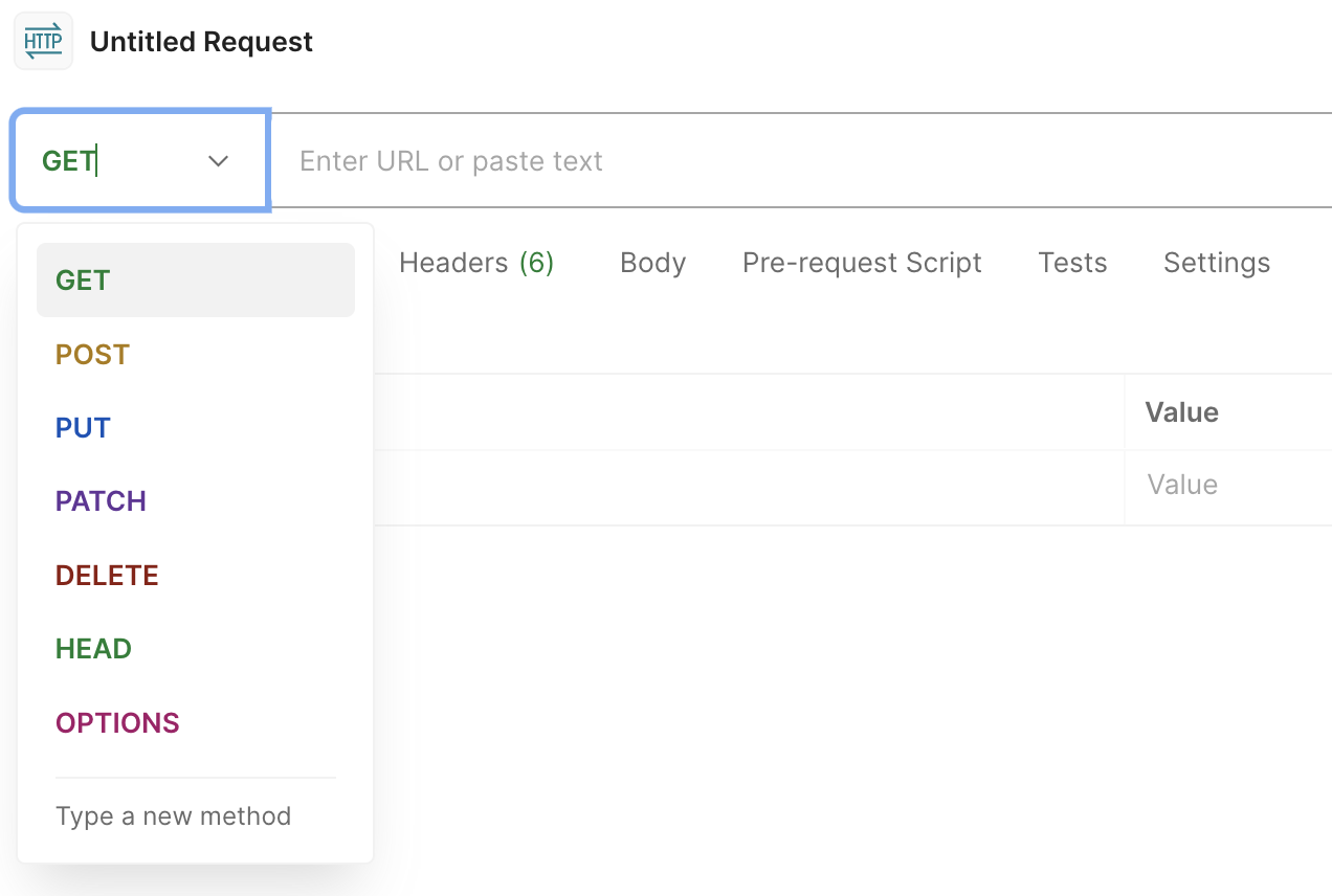 GET Request 생성하기