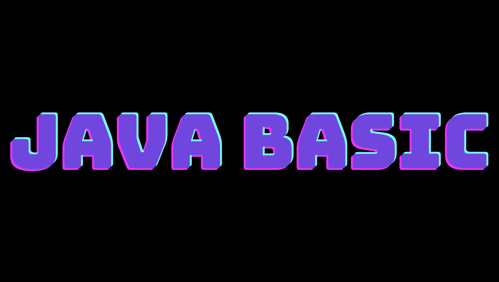 [JAVA] 문법 이해하기