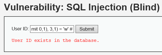 DVWA(SQL Injection), Dictionary Attack