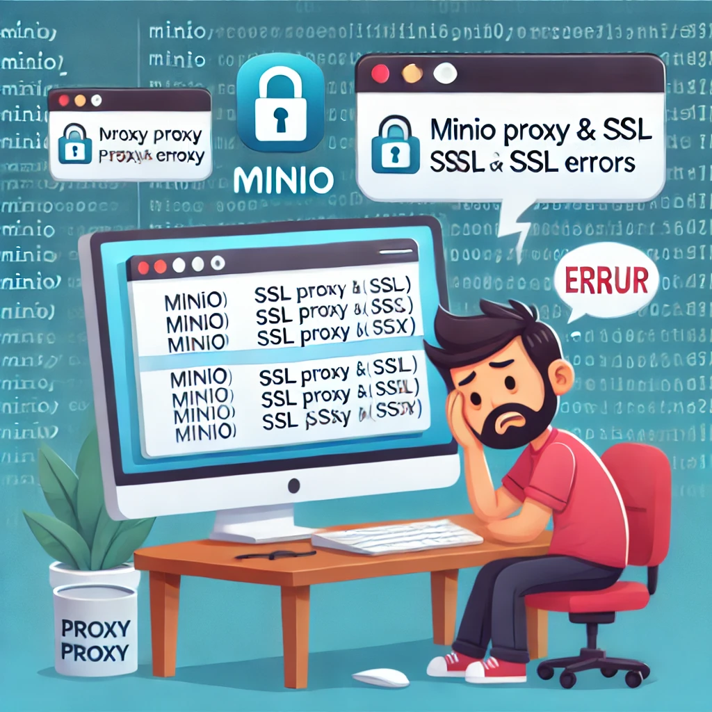 MinIO 프록시/SSL 에러 해결