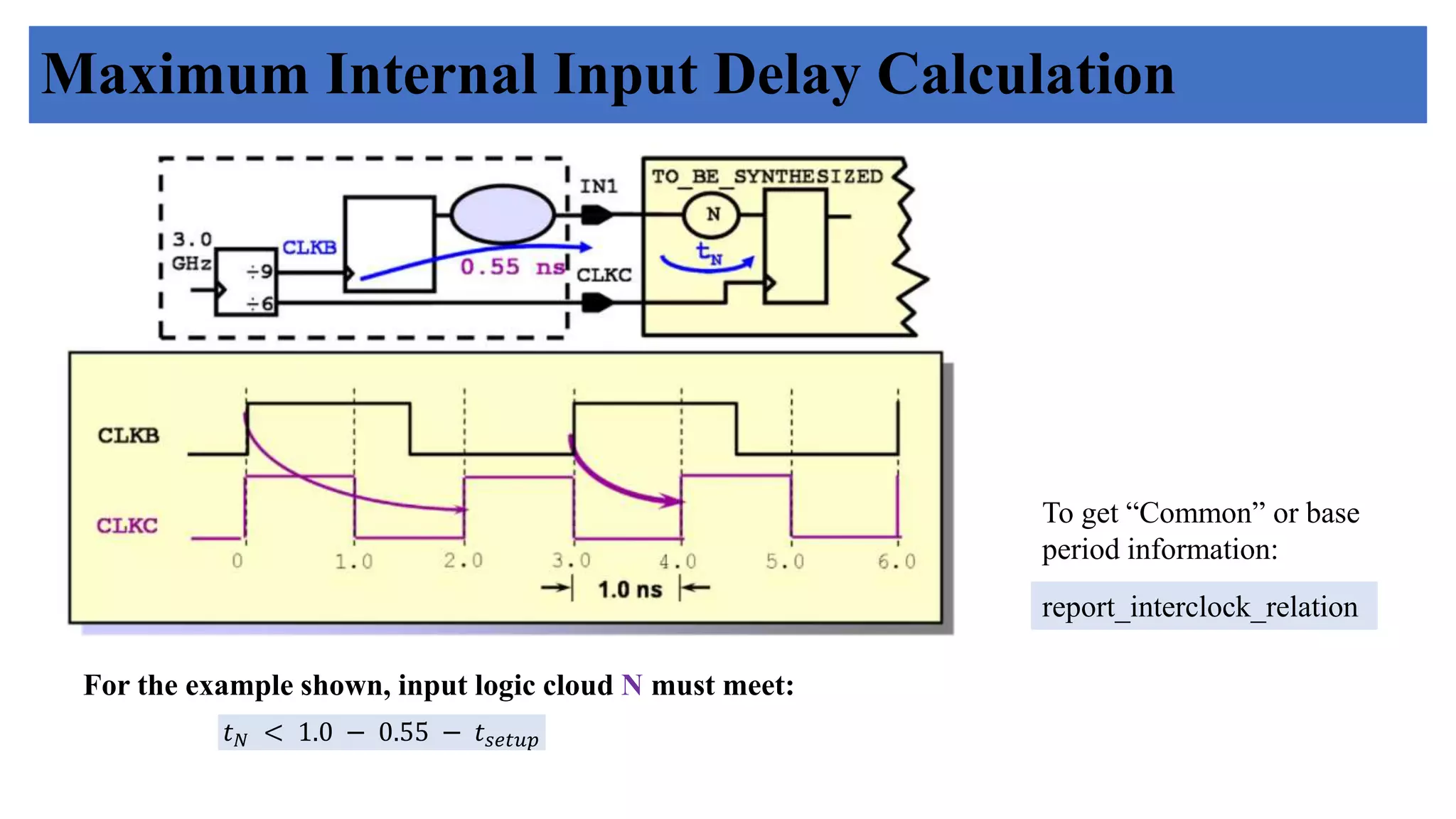 Multiple Clocks and Exceptions