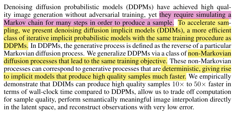 [논문 리뷰 & 코드 구현] DDIM (Denoising Diffusion Implicit Models)