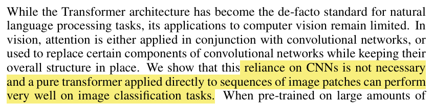 [논문 리뷰 & 코드 구현] Vision Transformer (An Image is Worth 16x16 Words ...
