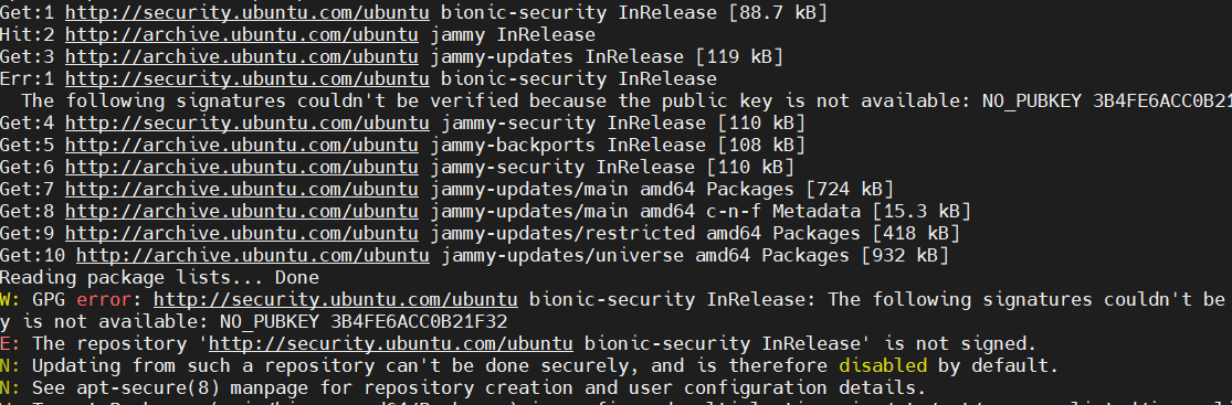 Ubuntu 20.04(or 22.04) 에서 libssl1.0 의존성 문제로 설치 안됨
