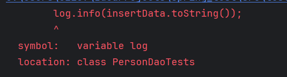 테스트코드 @Slf4j cannot find symbol 에러