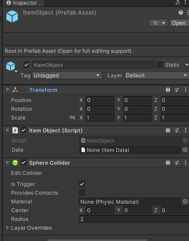 Unity - Scriptable Object
