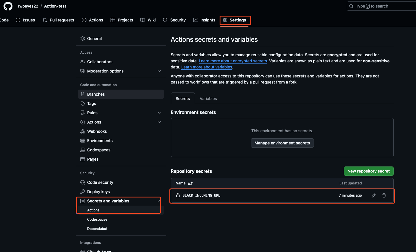 GitHub Actions 알아보기 -2