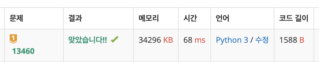 [BOJ] 13460 : 구슬 탈출2 | BFS, Python