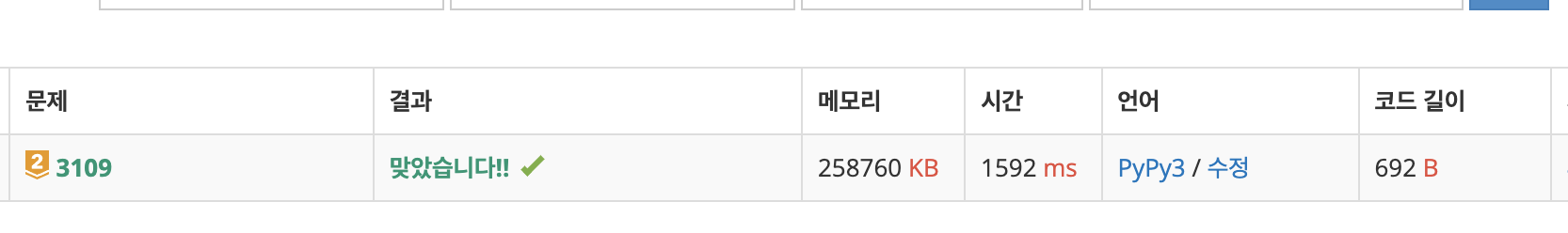 [BOJ] 3109 : 빵집 | DFS