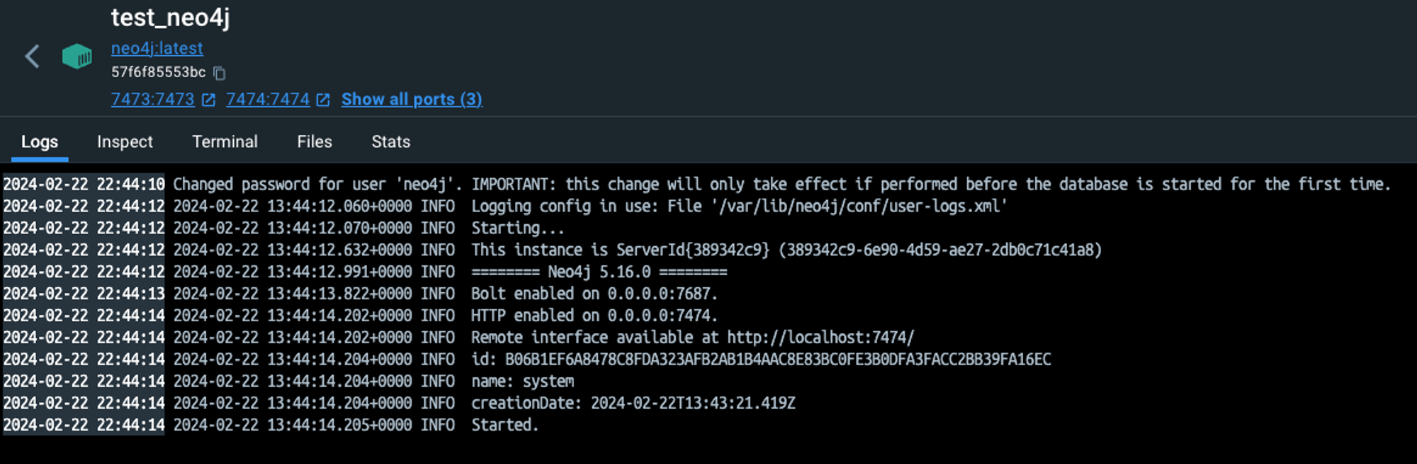 [Neo4j] Docker Container 로 Neo4j 띄우기