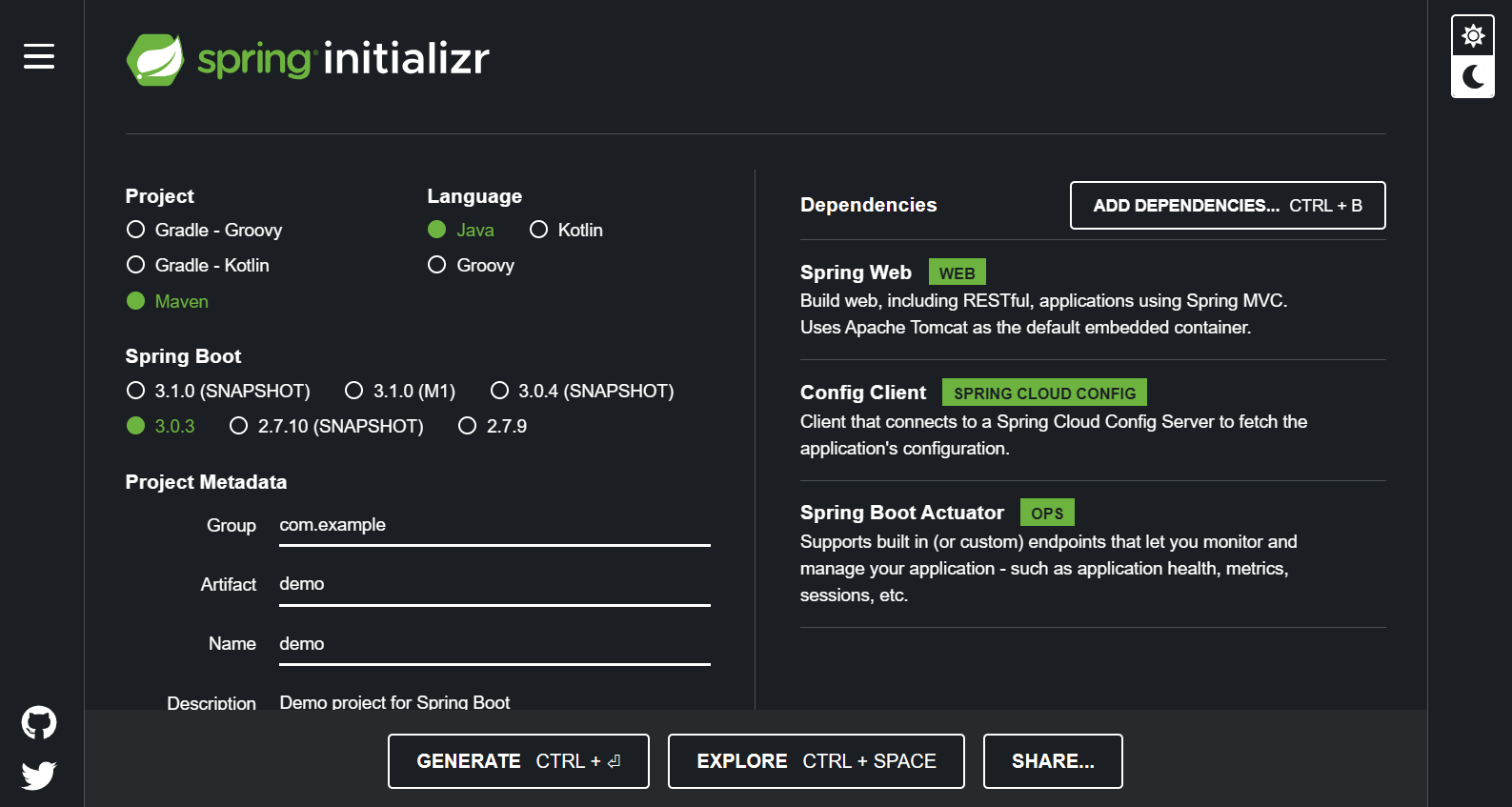Spring boot with Microservices spring cloud