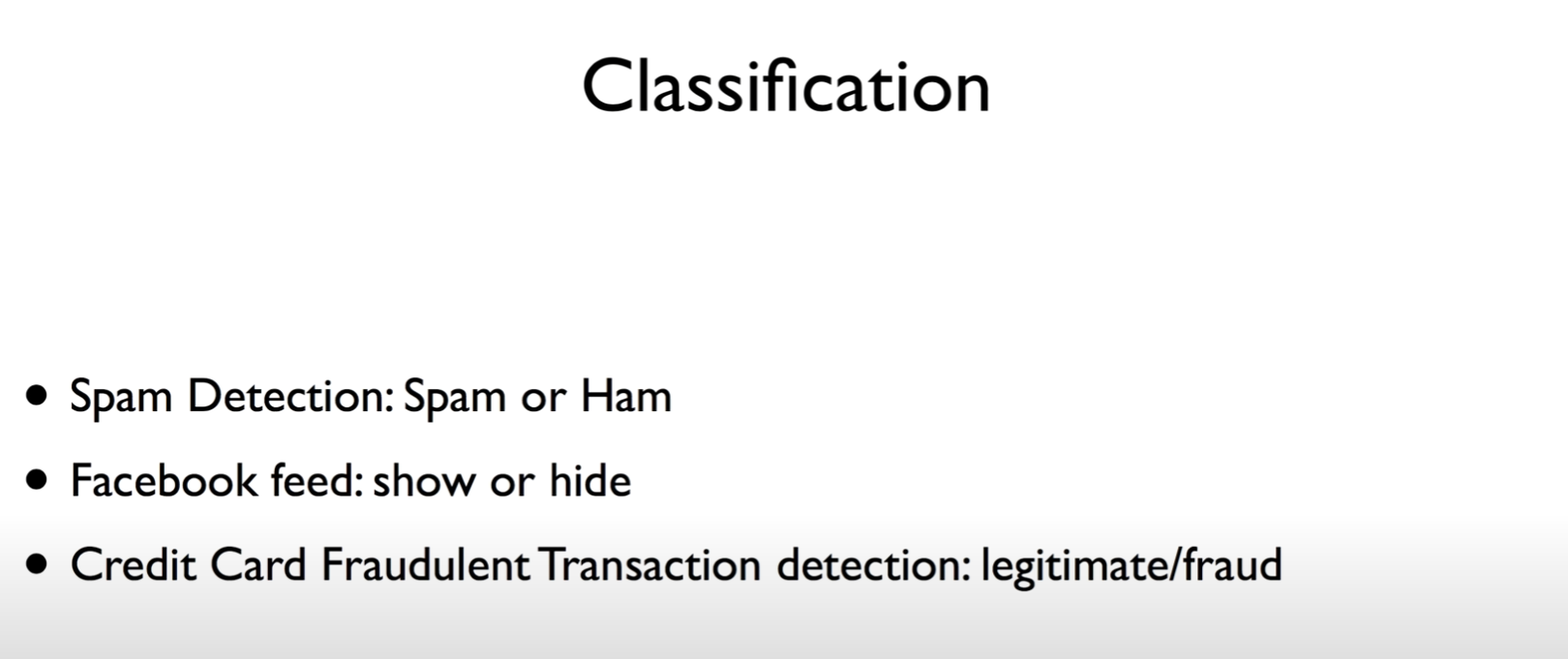 [ML] Logistic (regression) Classification