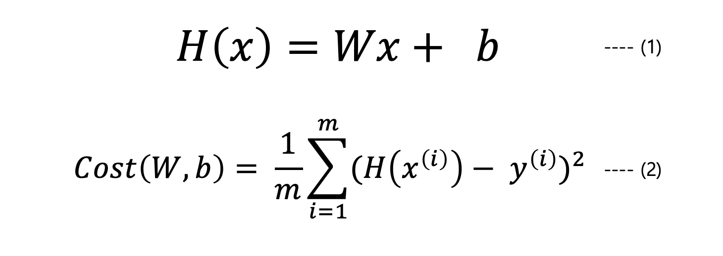 [ML] minimize Cost Linear Regression 원리