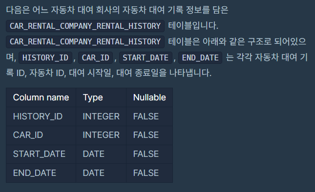 프로그래머스 대여 횟수가 많은 자동차들의 월별 대여 횟수 구하기 Mysql