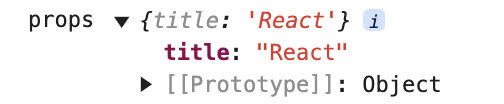 React #3 props