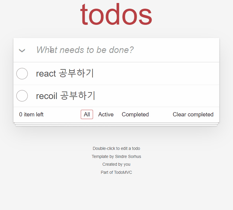 [#4] react-recoil-todo