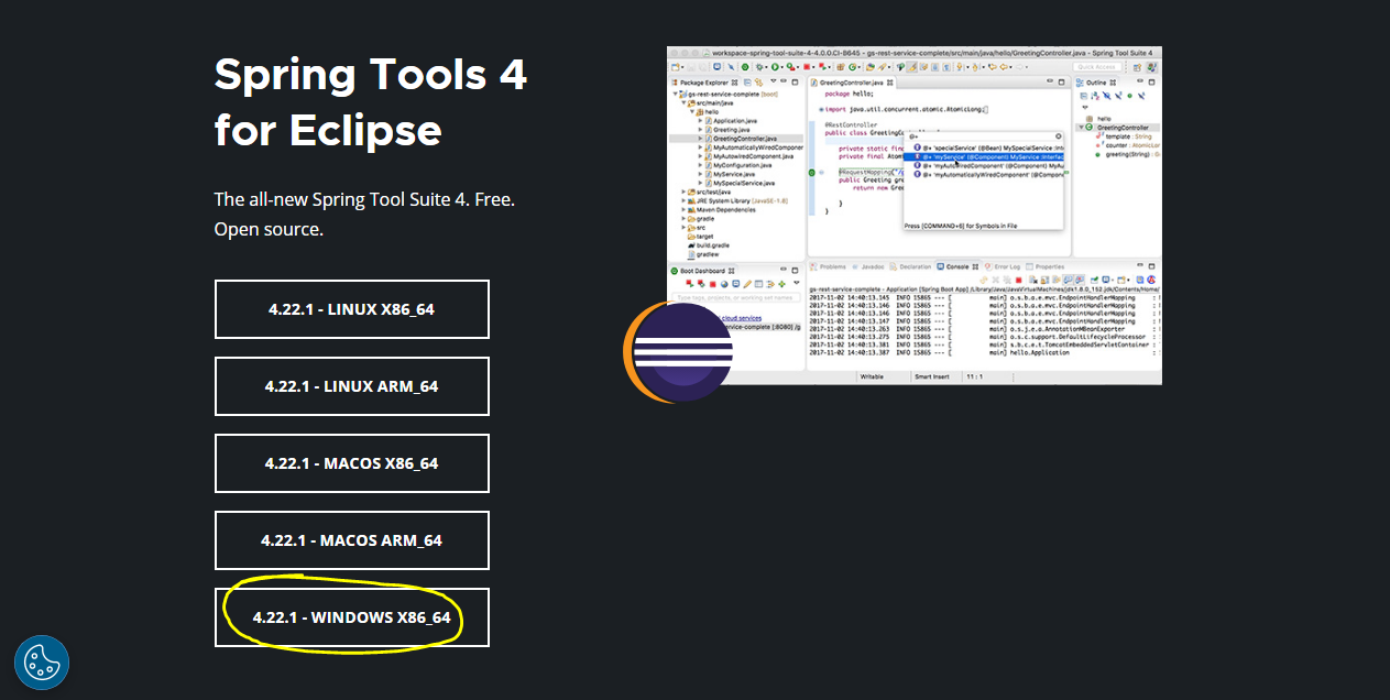 sts4(Spring Tools Suite4) 설치 & 설정
