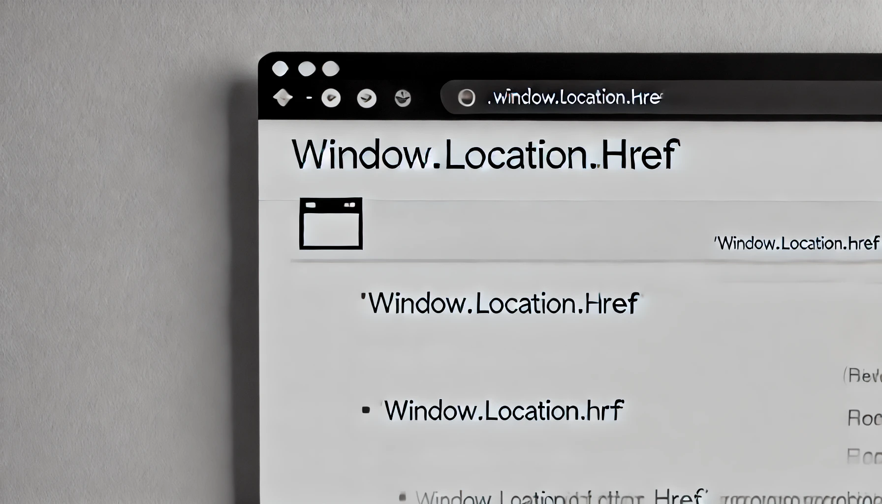 `window.location.href` 란?