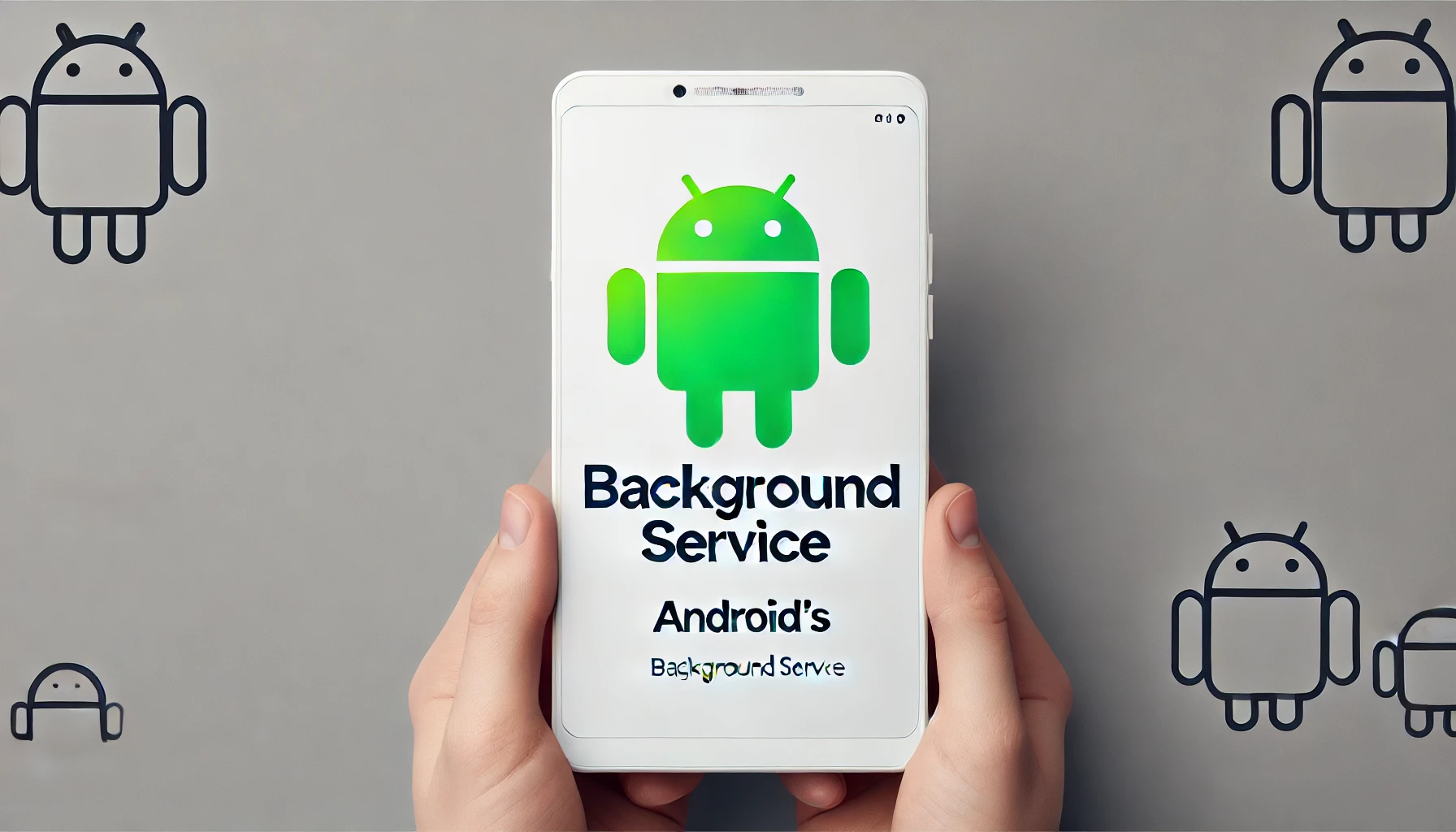 안드로이드 Service 컴포넌트 (1편-BackgroundService)