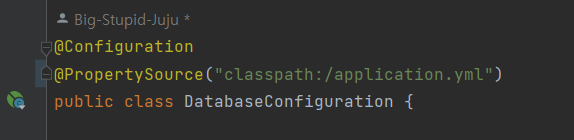 [application.properties] 선언 오류