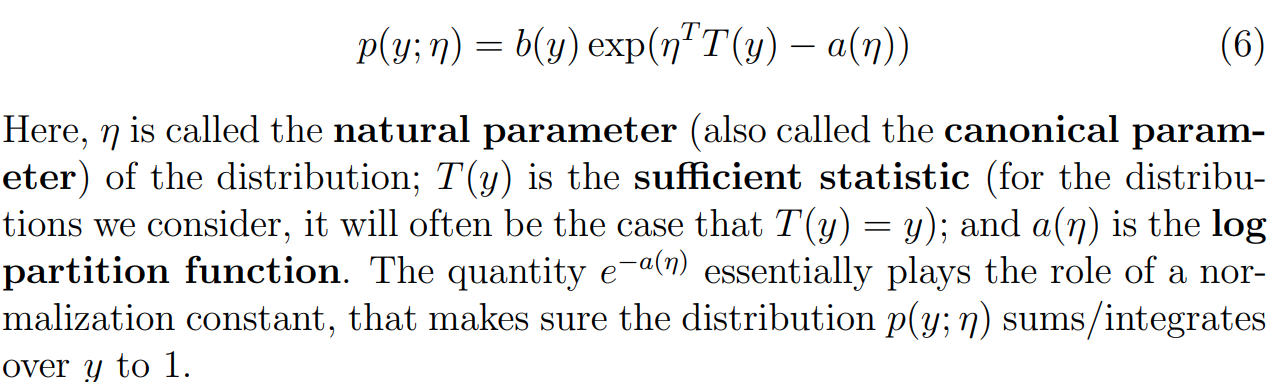 [TIL] Lecture 4 - Perceptron, Exponential Family, GLM, Softmax Regression