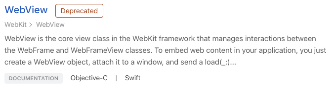 [iOS] WebView의 종류를 알아보자