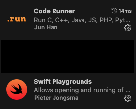 VS Code for MacOS에서 Swift Playground 사용하기